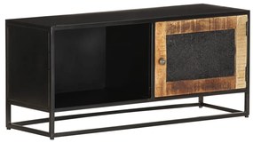 TV stolek 90 x 30 x 40 cm hrubé mangovníkové dřevo - Default Title