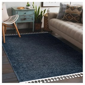Kusový koberec Saos tmavě modrý 240x330cm
