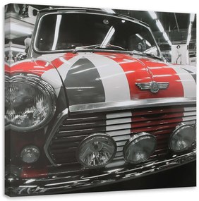 Obraz na plátně Auto Mini Cooper - 30x30 cm