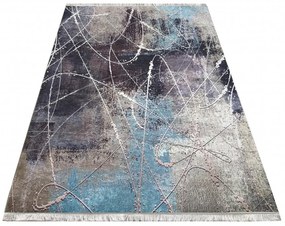 Moderní kusový koberec protiskluzový Horeca-New 200 Abstraktní vícebarevný Rozměr: 60x100 cm