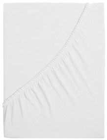 Vesna | Prostěradlo Jersey bílé 90x200 cm