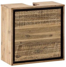 furniture-nabytek.cz - Masivní skříňka pod dřez Jolano z akácie, lakovaná, hnědá