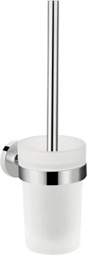 Hansgrohe Logis Universal, wc kartáč s nádobkou, montáž na zeď, chromová, HAN-41722000