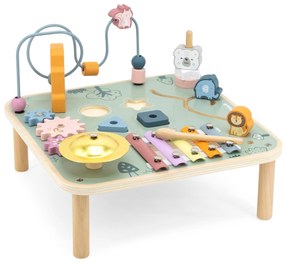 Dřevěný Montessori aktivní stůl Viga PolarB