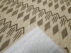 BE Koberec Eqos 0002 BEIGE - béžový obdélníkový Rozměr: 40x60 cm