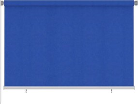 Venkovní roleta 225 (Š) x 140 (V) cm modrá HDPE 312843