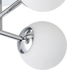 Eglo 902098 - LED Koup. přisazený lustr CASTROVIDO 4xG9/4,2W/230V IP44 chrom