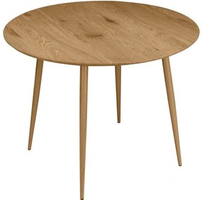 Danish style Jídelní stůl Lion, 100 cm, dub