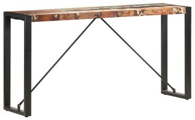 Konzolový stolek 150 x 35 x 76 cm masivní recyklované dřevo 285949
