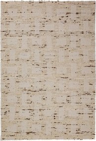 Ručně tkaný koberec s příměsí vlny v přírodní barvě 140x200 cm Rova Blend – Flair Rugs