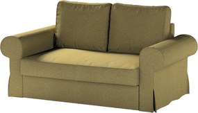 Potah na pohovku IKEA Backabro 2-místná, rozkládací barva zelená látka pletený vzor
