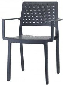 Scab Plastová židle EMI s područkami Barva plastu Scab Antracit 2342