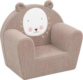 Dětské křeslo Manšestrové New Baby Lev