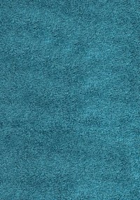 Kusový koberec Dream Shaggy 4000 tyrkys 65 x 130 cm