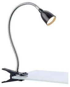 Markslöjd | Markslöjd 106092 - LED Stolní lampa s klipem TULIP LED/3W/230V černá | ML1030