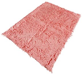 Koberce Breno Koupelnová předložka RASTA MICRO - pink, Růžová, 60 x 90 cm