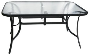Rojaplast Stůl XT1012T (ZWT-150) - průhledné sklo