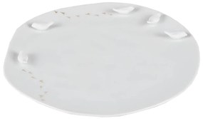 räder Porcelánový talíř Bo Birds 22,5 cm, bílá barva, porcelán