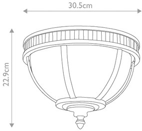 Kichler KL-HALLERON-F - Venkovní svítidlo HALLERON 3xE14/40W/230V IP44 antracit
