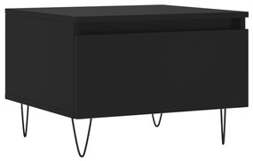 vidaXL Konferenční stolek černý 50 x 46 x 35 cm kompozitní dřevo