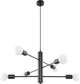 Lustr SOLLUX Duomo 6 E27 6x60W bez zdroje SL.0305