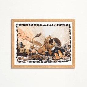 Filip Pošivač | Lvi Rám: Bez rámu, Velikost: 30 x 40 cm