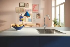 Grohe - Set dřezové baterie StartCurve s filtrací, chrom