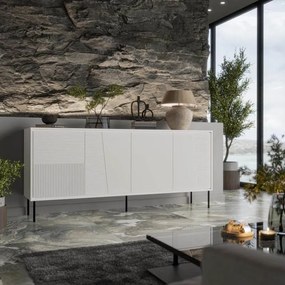 Komoda ABI 200 cm bílá