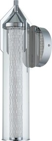 Luxusní nástěnné světlo Eurofase Espada Chrom 50 cm LED 18W