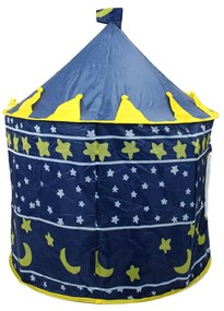 Aga4Kids Dětský hrací stan Castle Dark Blue