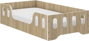 Wooden Toys Dětská postel Montessori LAKI 160x80 Sonoma