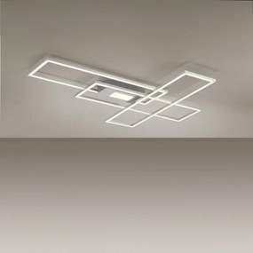 Leuchten Direkt 14693-55- LED Stmívatelné stropní svítidlo ASMIN LED/48W/230V+DO