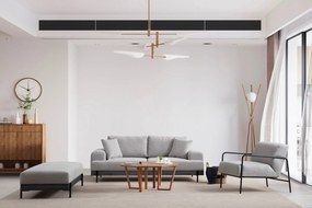 Hanah Home Třímístná pohovka ETI šedá 220 cm