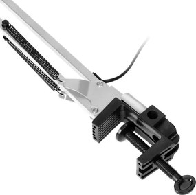 Kancelářská stolní lampa šroubovací ORNO VIRONE DIAN DL-13/W 60W, bílá
