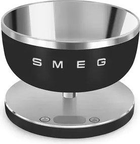 Smeg Collezione KSC01BLMWW černá / Kuchyňská váha / do 5 kg / mísa 1,8
