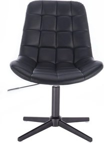 LuxuryForm Židle PARIS na černém kříži - černá