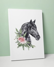 Obraz Kůň 30 x 40 cm - napnuté plátno na dřevěném rámu