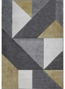 Vopi | Kusový koberec Warner 4205A žlutý - 190 x280 cm