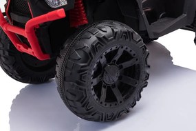 LEAN CARS Elektrická čtyřkolka pro děti JC333 červená