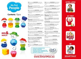 SmartMax - Moji první lidé - 12 ks