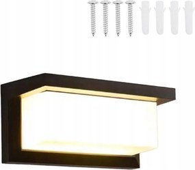 Lampa Nástěnná Led 18W Venkovní Senzor Pohybu Voděodolná IP66 Teplá bílá