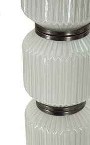 Stojací lampa Bright 164 cm šedá/bílá