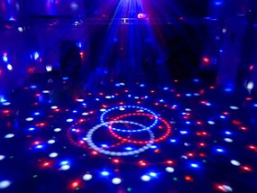 Verk Group Led disco ball mp3 usb projektor bluetooth