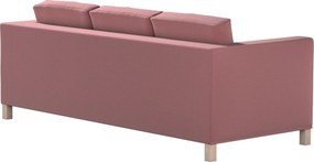 Potah na pohovku IKEA  Karlanda 3-místná nerozkládací, krátký barva fialová látka sametová