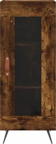 vidaXL Příborník 34,5 x 34 x 90 cm kompozitní dřevo [828769] Barva: šedá sonoma
