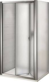 WRITE COMBI 100x90 Grape Sprchový kout se zalamovacími dveřmi