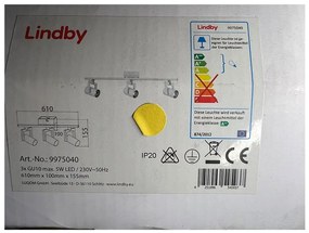 Lindby Lindby - Bodové svítidlo 3xGU10/5W/230V LW1142