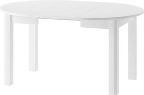 MAXIVA Jídelní stůl rozkládací - INDUS, 105/150/195/240x105, matná bílá