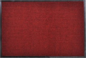 vidaXL Červená PVC rohožka 120 x 180 cm [241267] Barva: Červená