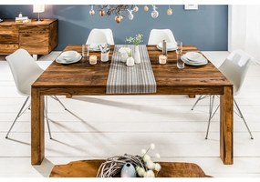 Massive home | Jídelní stůl Makassar Lagos 160-240 cm masiv sheesham rozkládací
